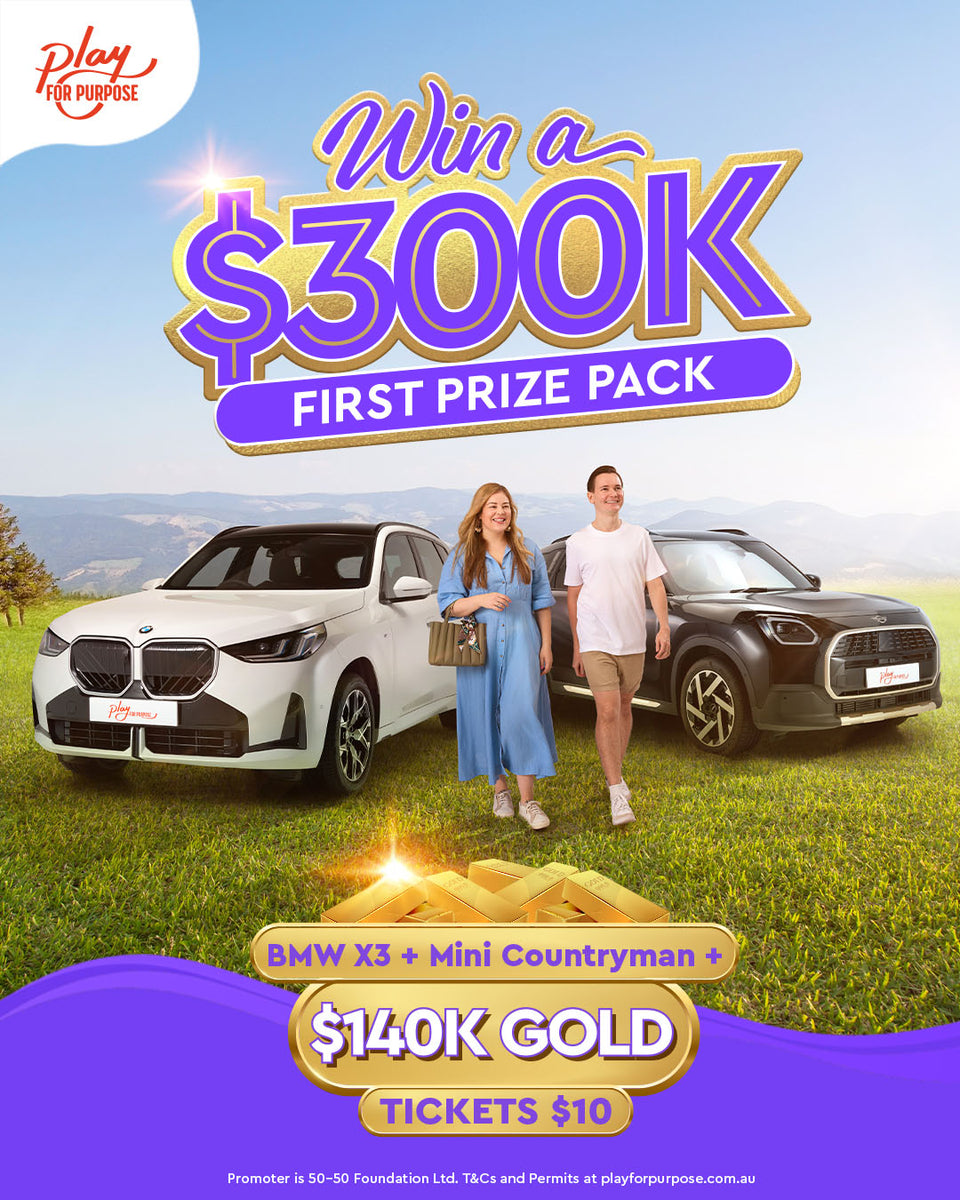 Play for Purpose Raffle ticket – Coeliac Australia