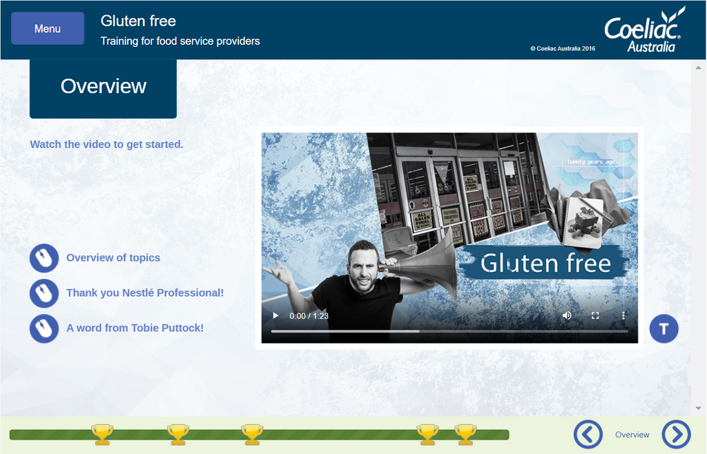 Gluten Free Online Training Module – Coeliac Australia